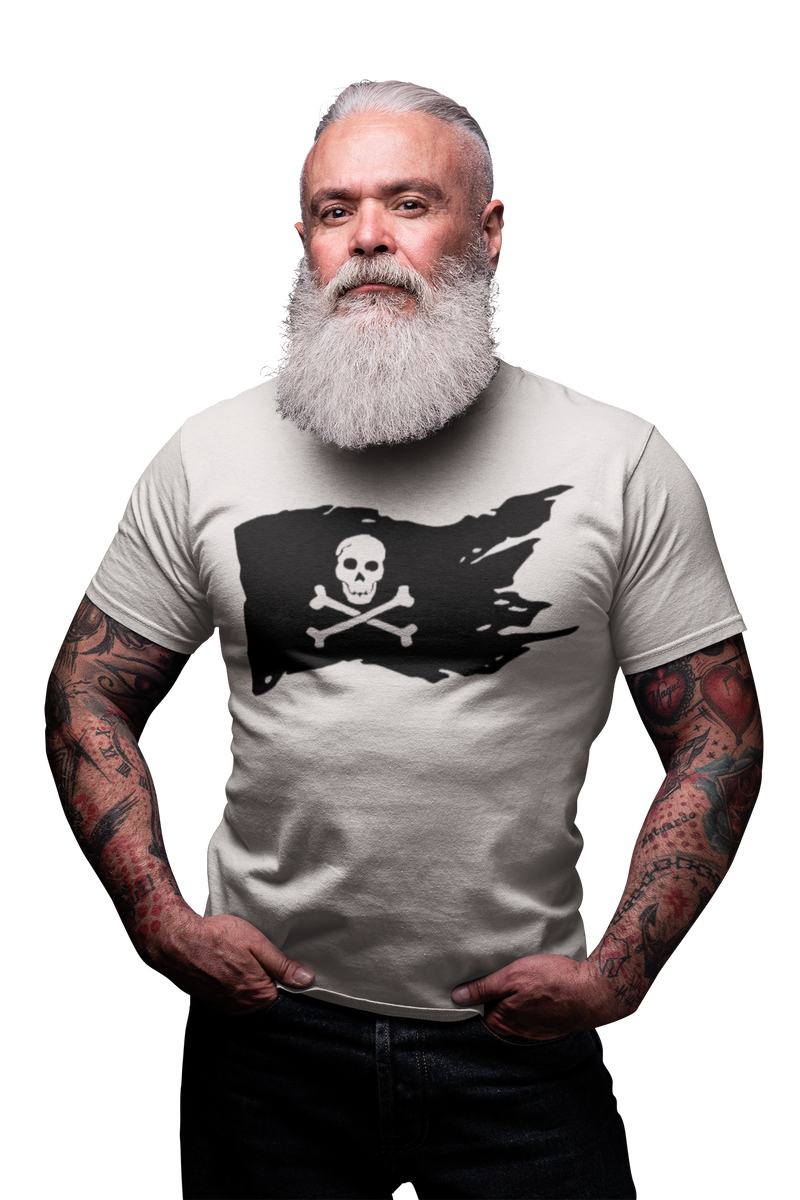 Pirat t -Shirt - Jolly Roger Flagge | Piraten Spielzeug